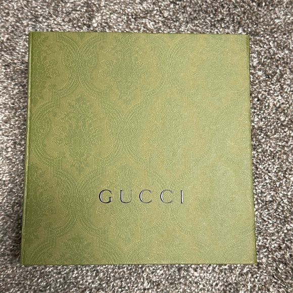 Gucci | Other | Gucci Green Patterned Box Empty | Poshmark